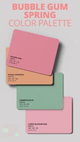 Bubble Gum Spring Color Palette - Creative Moxie Studio